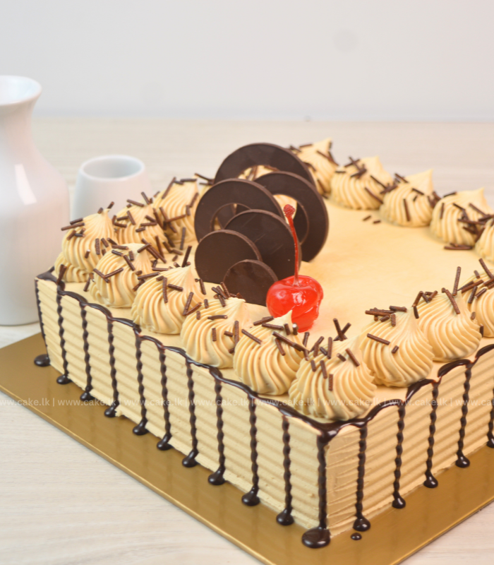 Choco Vermicelli Cake - www.cake.lk